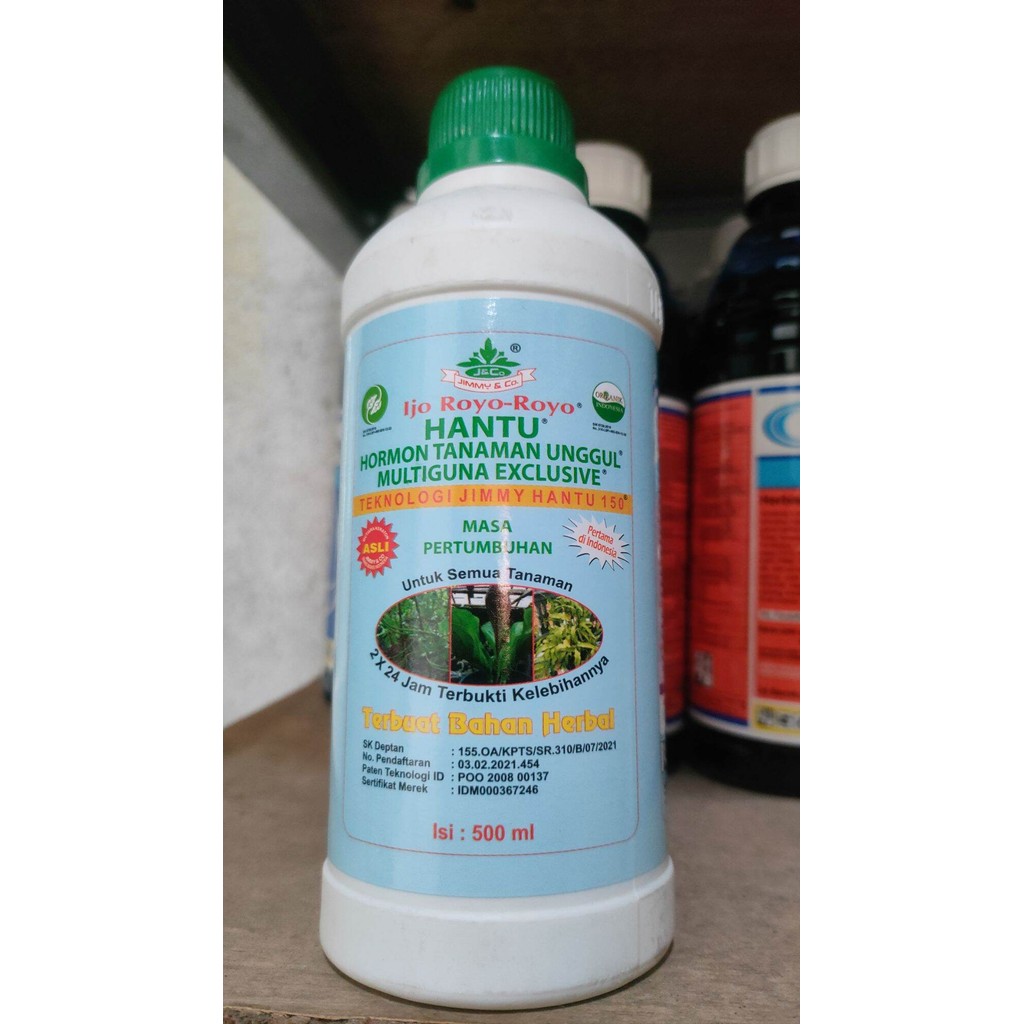 Jual ZPT Jimmy Hantu Biru 1 Liter Untuk Tanaman Masa Vegetatif | Shopee ...