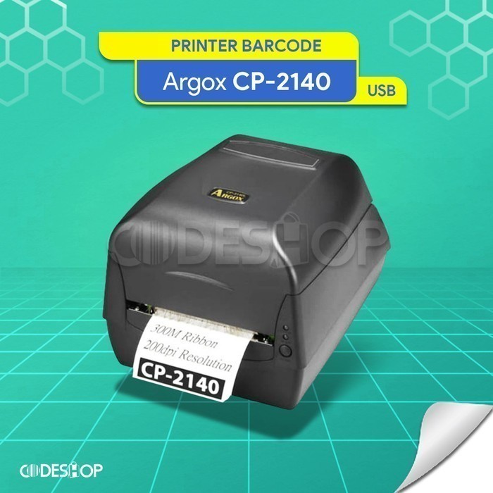 Jual Printer Barcode Argox CP2140 / CP-2140 / CP 2140 USB Cetak Price Tag Label Resi Pengiriman ...