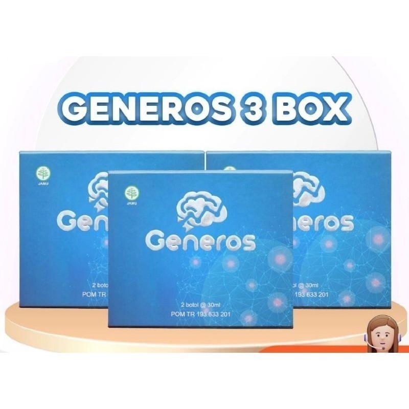Jual PAKET GENEROS 3 BOX - Generos Original Asli (ASLI) | Shopee Indonesia