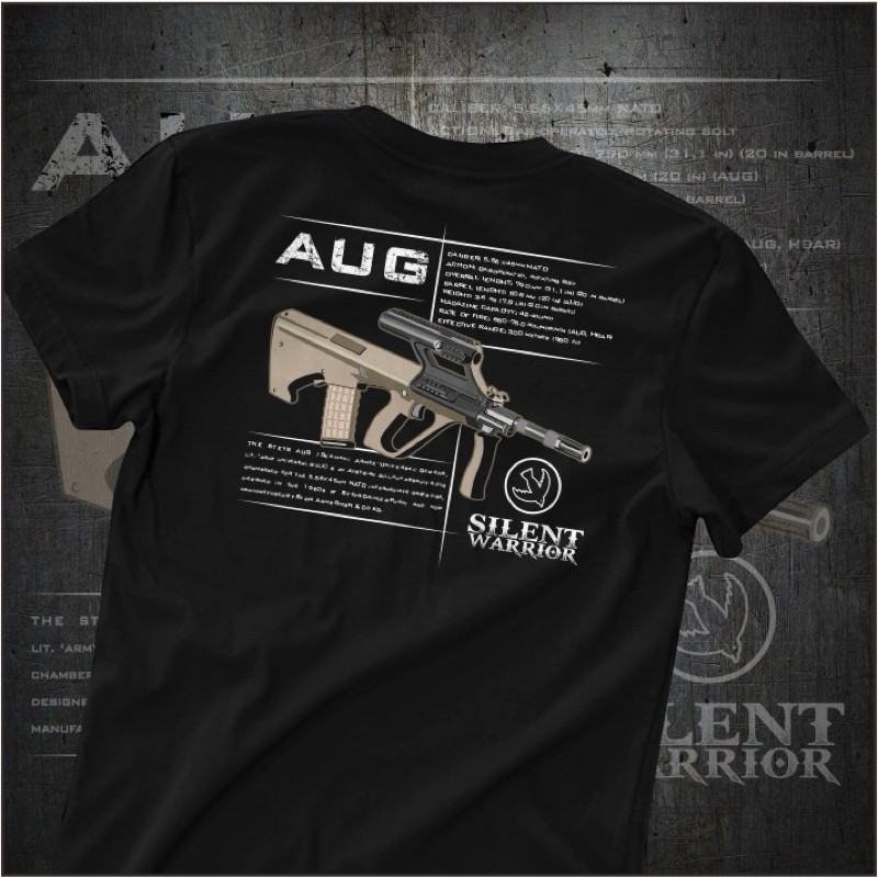 Jual 【COD】 Kaos Tactical | GEGANA AUG STYER | T-shirt Militer premium ...
