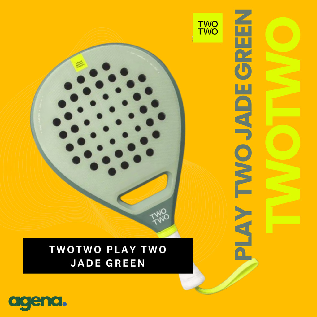 Jual TWOTWO Play Two Jade Green - Raket Padel Tenis | Shopee Indonesia