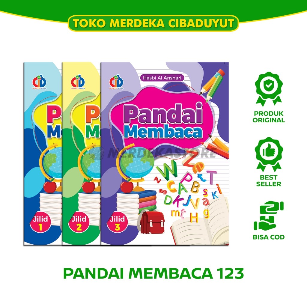 Jual Pandai Membaca 123 | Buku Belajar Baca Untuk Anak Paud/TK/SD | 52 ...