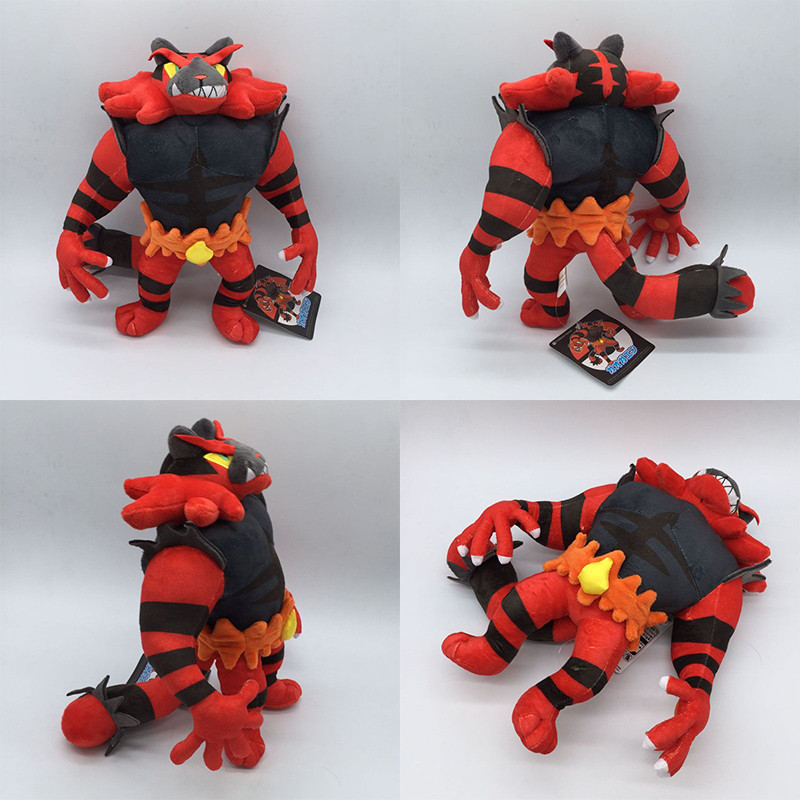 Jual 40CM Pokemon Plush Incineroar Lovely Anime Figure High Quality ...