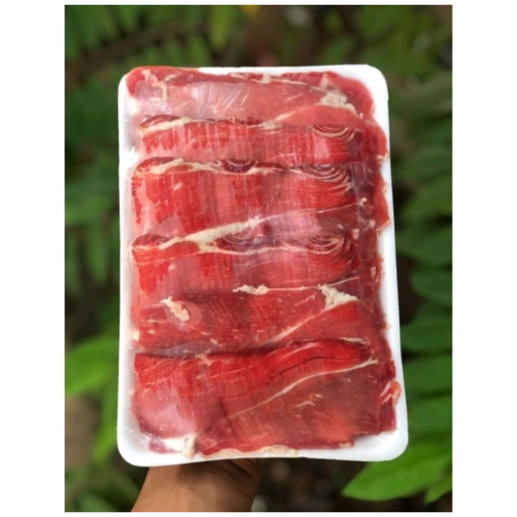 Jual Daging Sapi Aus Striploin / Sirloin Aus Beef Slice Lean Meat ...