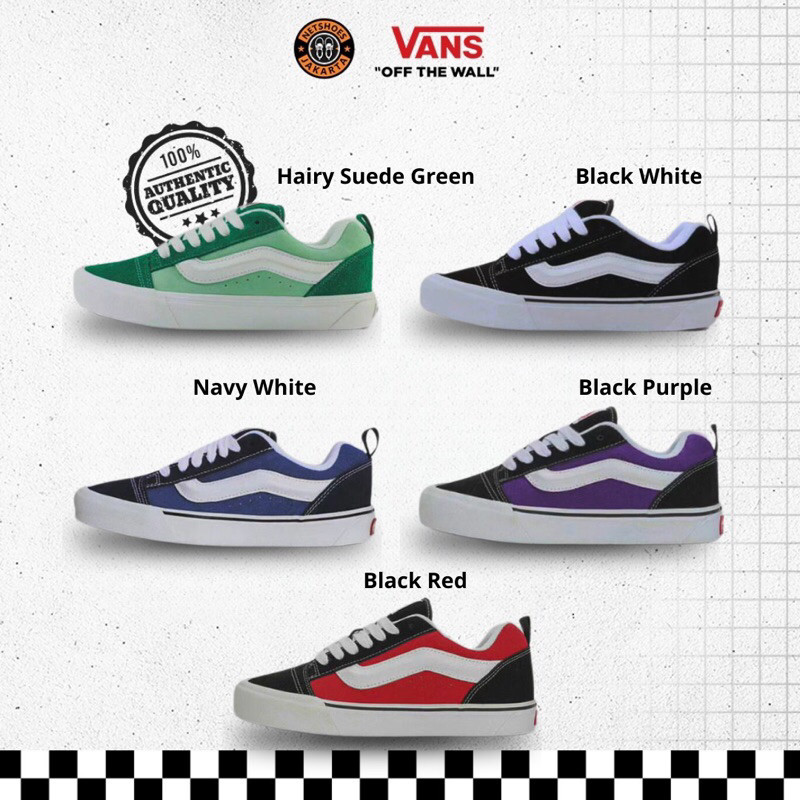 Jual Net Project Official Vans Knu Skool Sepatu Sneakers Tali Pria ...