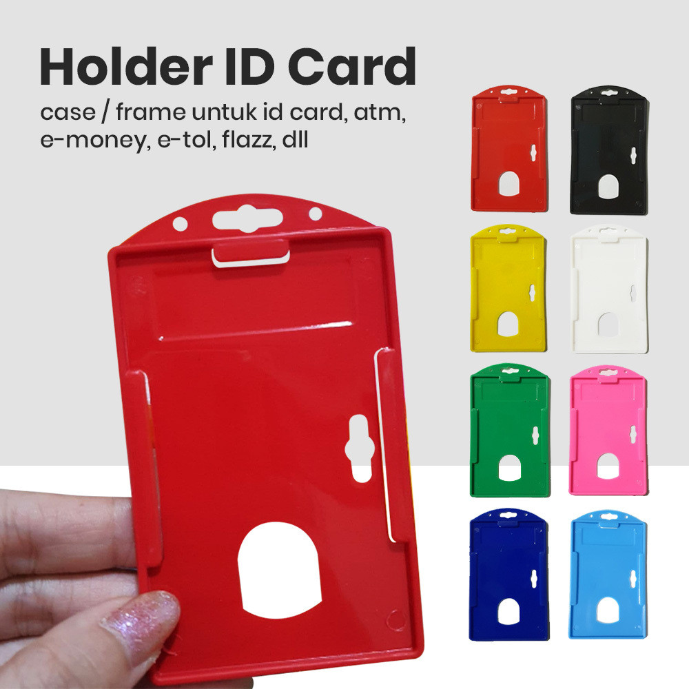 Jual HOLDER ID CARD / CASE / FRAME ID CARD || Tempat Kartu Name Tag ...