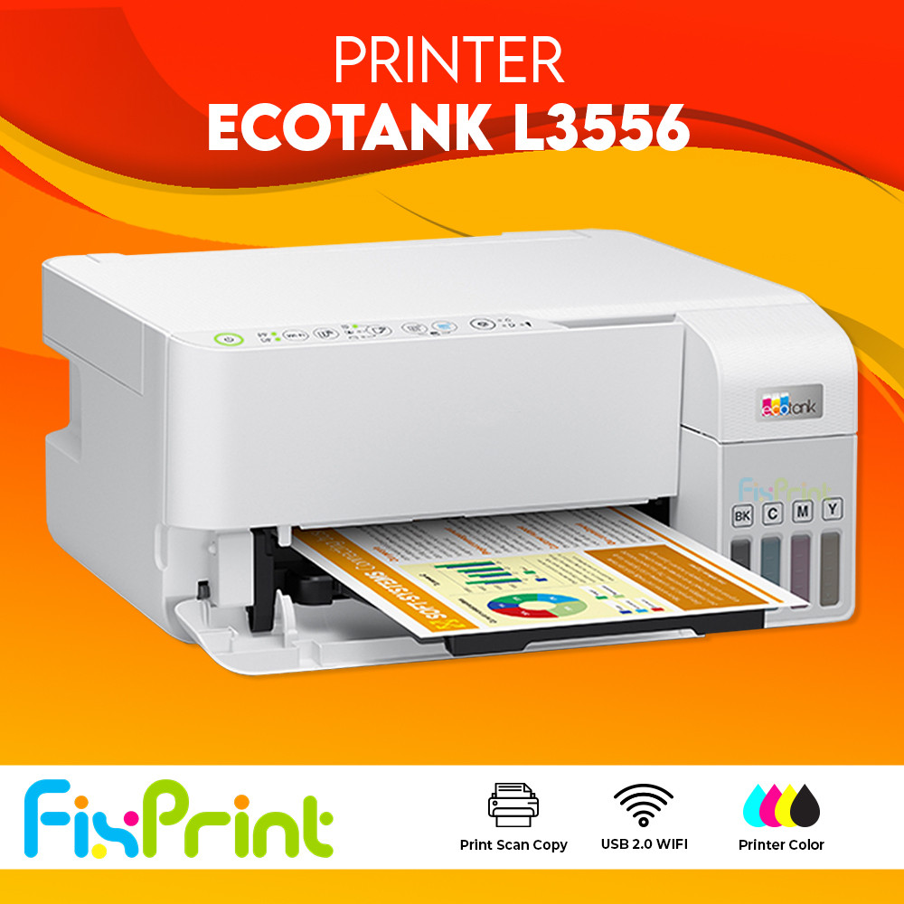 Jual Printer L3556 Eco Tank All-In-One A4 Multifunctions Wireless L ...