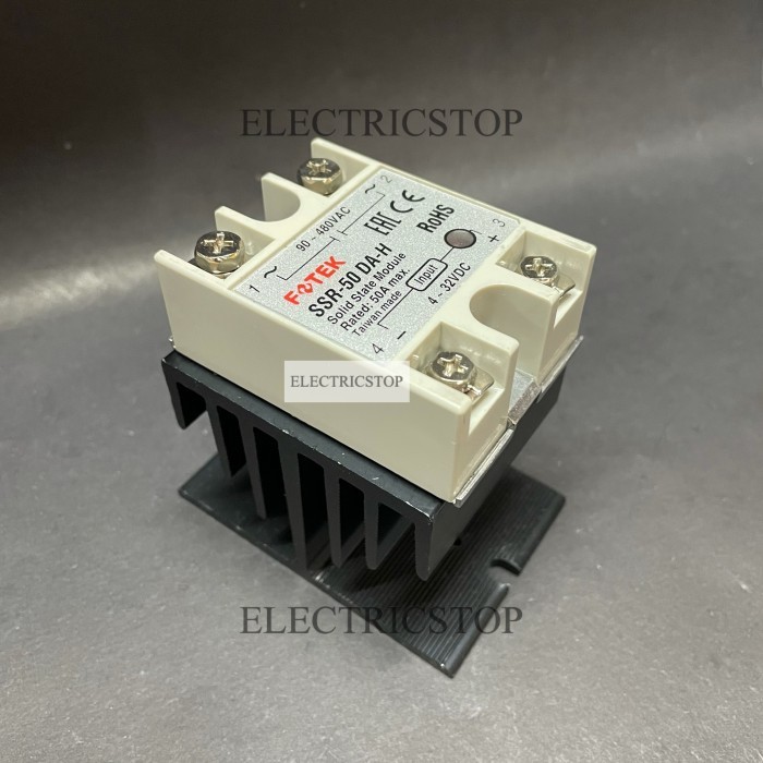 Jual GD99 FOTEK HEAT SINK SSR 100% ORIGINAL TAIWAN - TINGGI 5CM ...