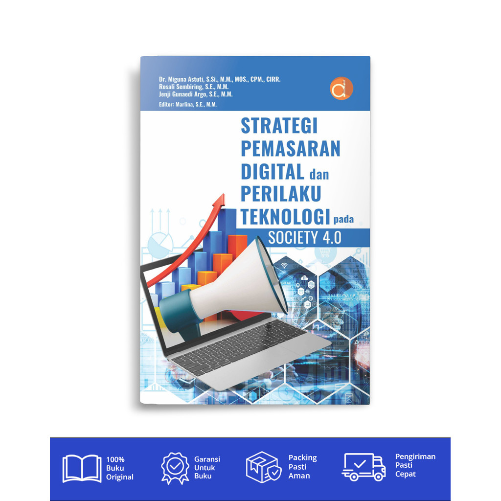 Jual Buku Strategi Pemasaran Digital dan Perilaku Teknologi pada Society 4.0 - Buku Ekonomi dan ...