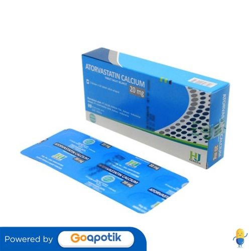 Jual Atorvastatin Hexpharm 20 Mg Box 30 Tablet | Shopee Indonesia