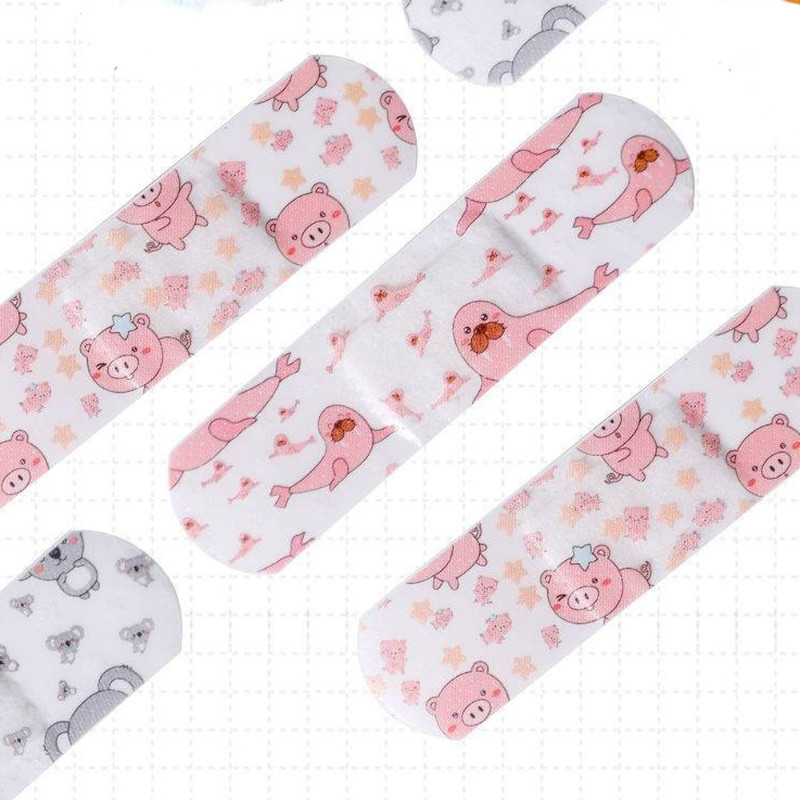 Jual 100/120pcs Lot Cute Patterned Healing Patches Band Aid Adhesive ...