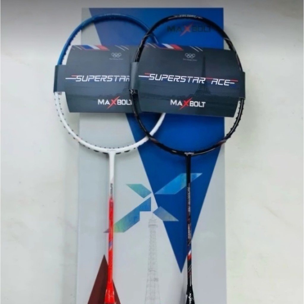Jual Raket Badminton MAXBOLT SUPERSTAR ACE PARIS PACK 35LBS Special ...
