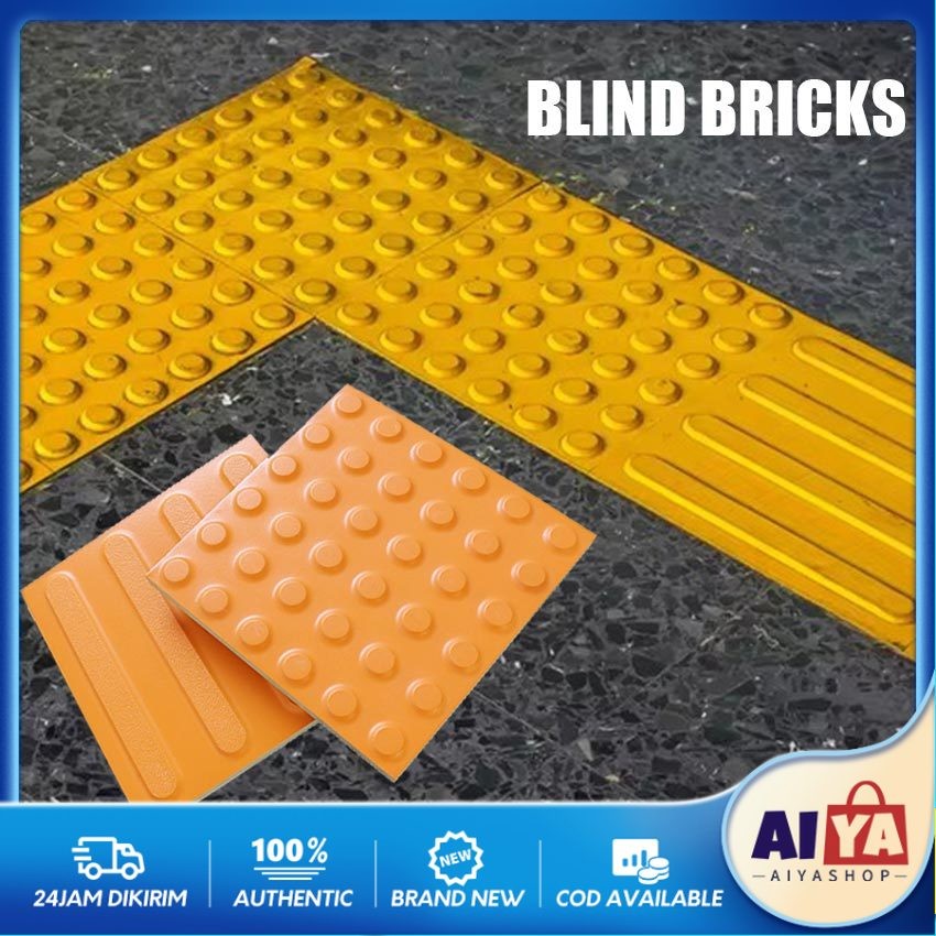 Jual Blind Road Sidewalk Safety Rubber Tile Tactile Paving Block ...