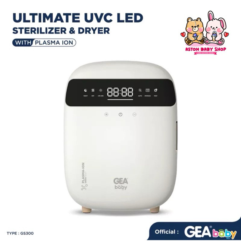 Jual Gea Baby Ultimate UVC LED Sterilizer & Dryer with Plasma Ion GS ...