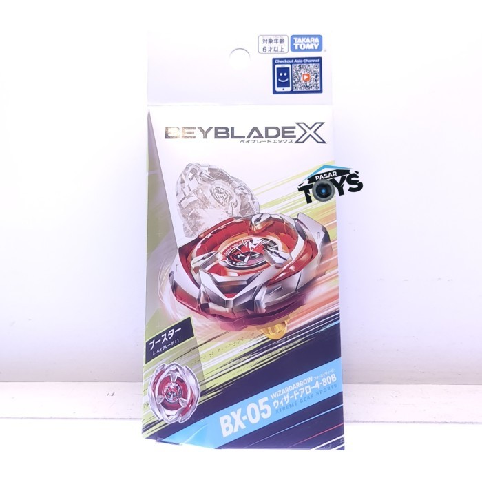 Jual Beyblade X BX-05 Booster WizardArrow 4-80B Takara Tomy Wizard Arrow | Shopee Indonesia