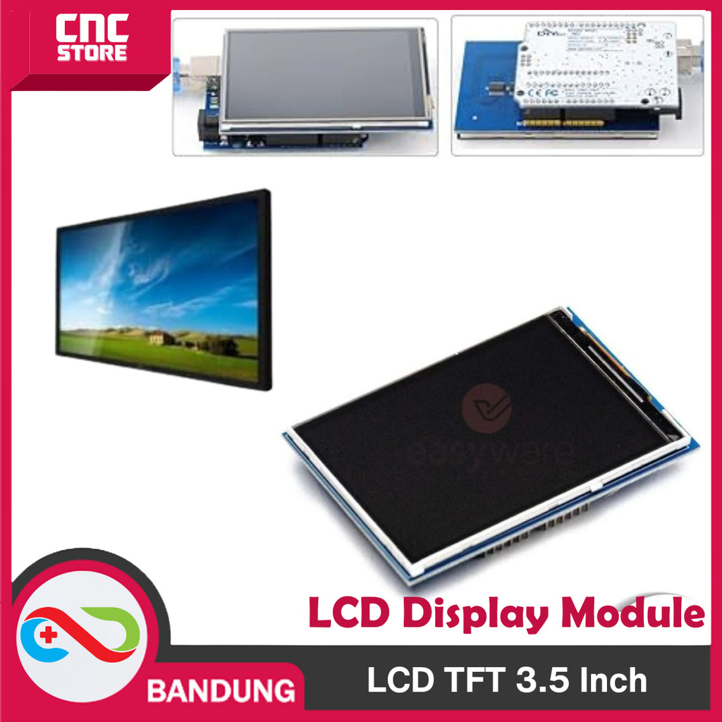 Jual LCD Display Module 3.5 inch TFT Module Tampilan for UNO R3 ...