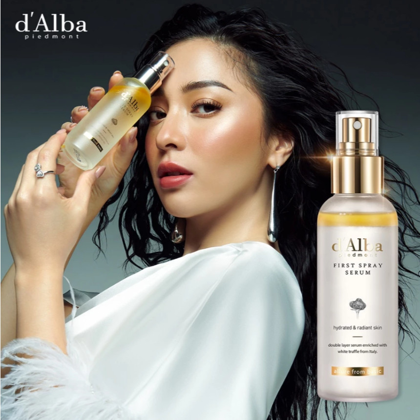Jual D'ALBA White Truffle Hydrating First Spray Serum 100ml | Shopee ...