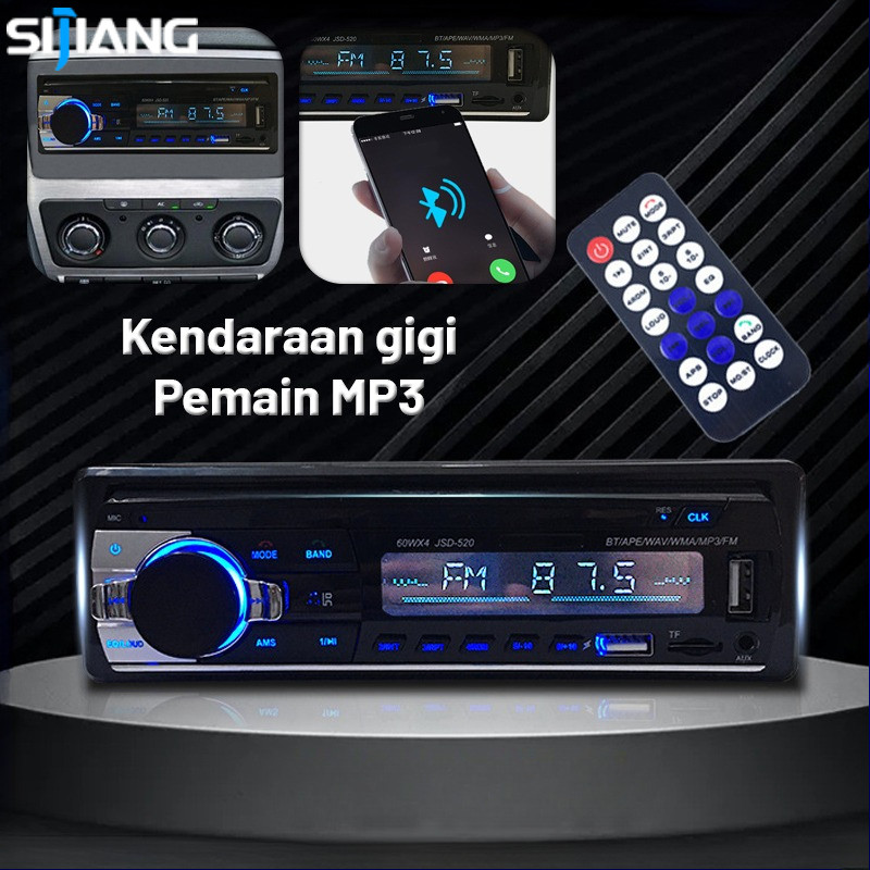 Jual SIJIANG Tape mobil bluetooth /Audio car /Tape Audio Radio MP3 / Bluetooth USB MP3 FM Radio ...