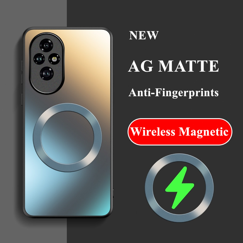 Jual AG Frosted Wireless Magnetic Case Untuk Huawei Honor 200 100 70 50 NOVA9 PRO SE Casing ...