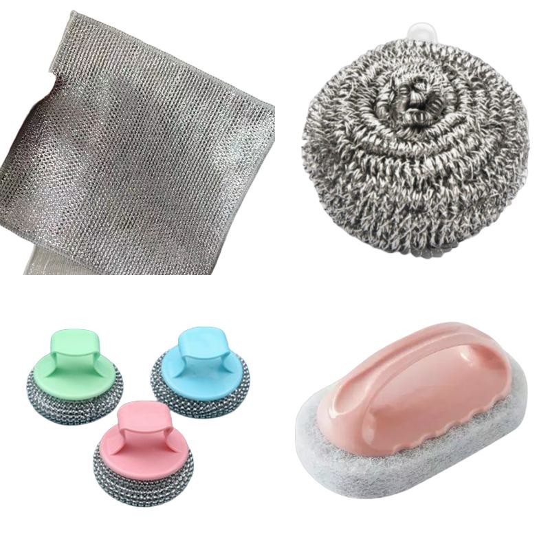 Jual Aneka Sabut Lap Kawat Sikat Panci Sabut 2 Sisi Spon Ajaib Spon ...