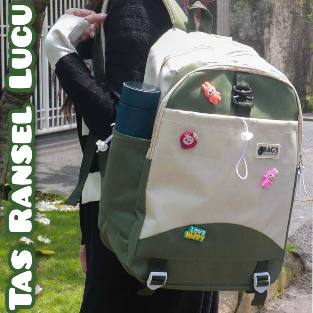 Jual KAYDEN STORE Tas Ransel Sekolah Perempuan Wanita Remaja Estetik ...