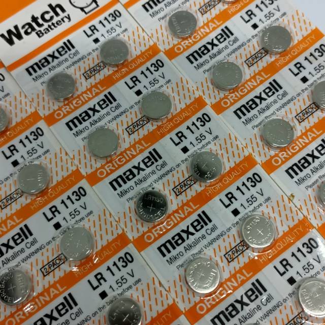 Jual KBA Batre LR1130 AG10 batre kalkulator maxell batre maxell murah batre kancing | Shopee ...
