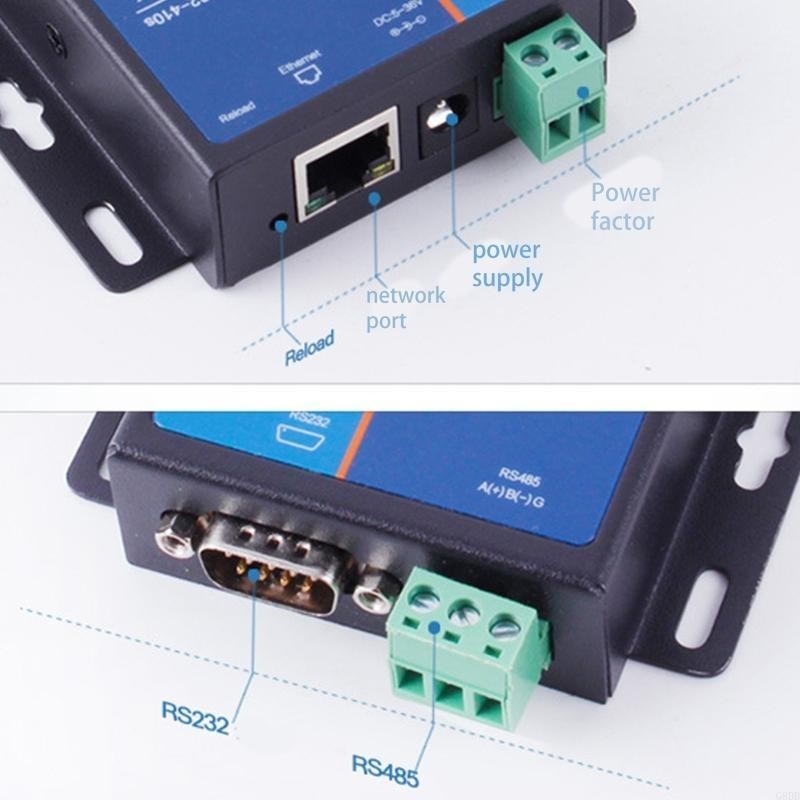 Jual G8DB USR-TCP232-410s ModBus RTU Converter Industrial Serial Server ...