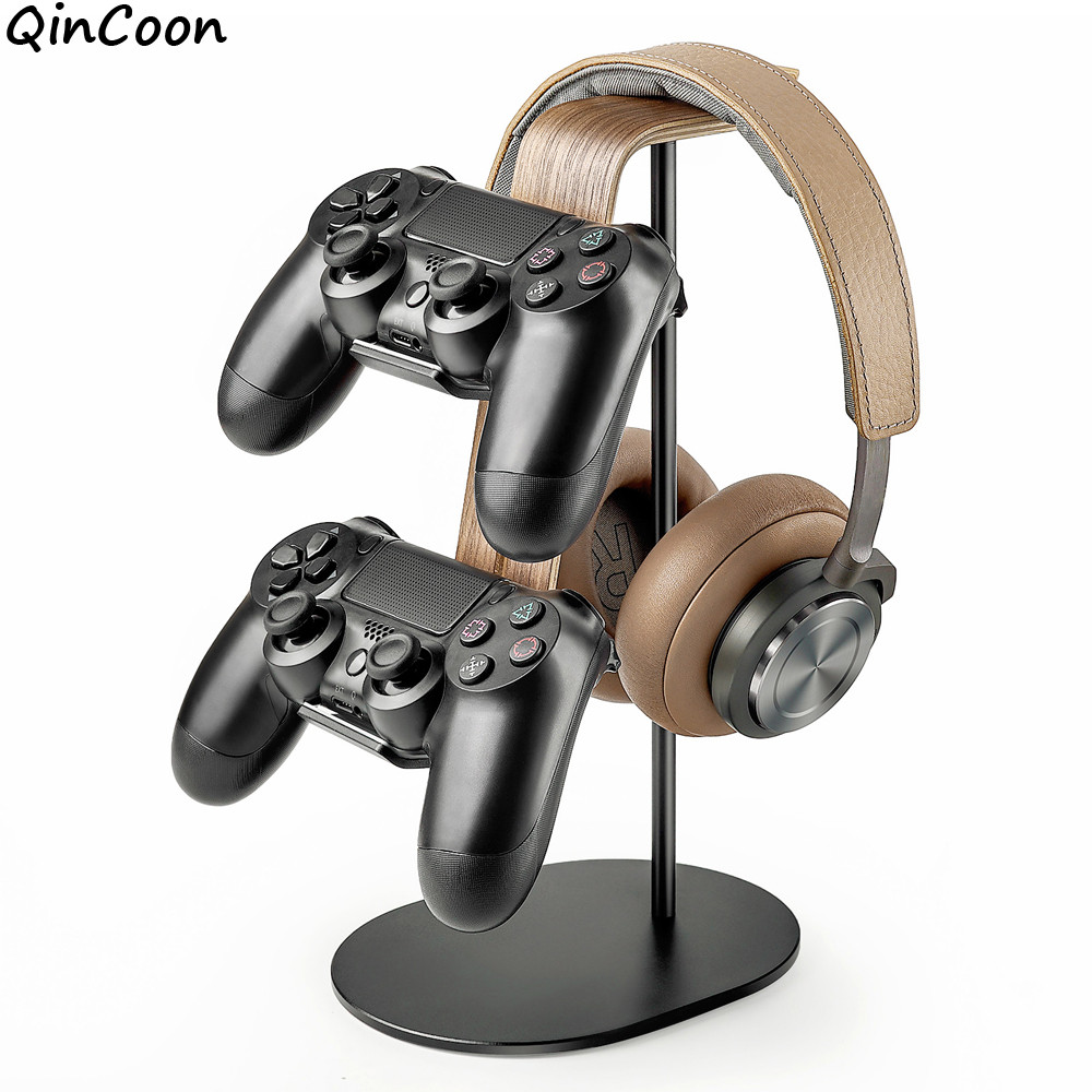 Jual Universal Controller and Headset Stand, Aluminum Wood Gaming ...