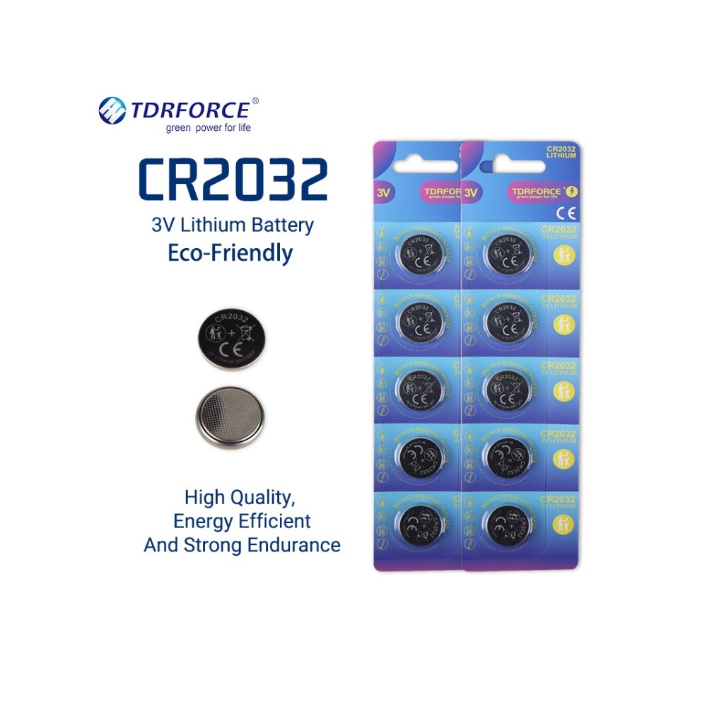 Jual 2-100pcs CR2032 Battery cr2032 Button Coin Battery 3V Lithium ...