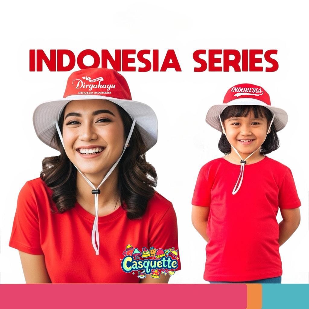Jual TOPI 17 AGUSTUSAN TOPI MERAH PUTIH TOPI BUCKET INDONESIA DEWASA ...