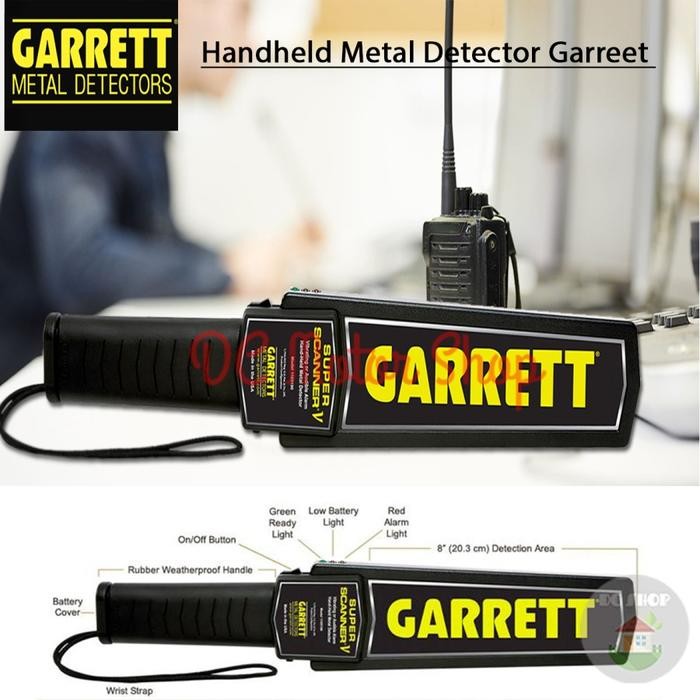 Jual Handheld Metal Detector Metal Alat Deteksi Logam Emas Garrett ...