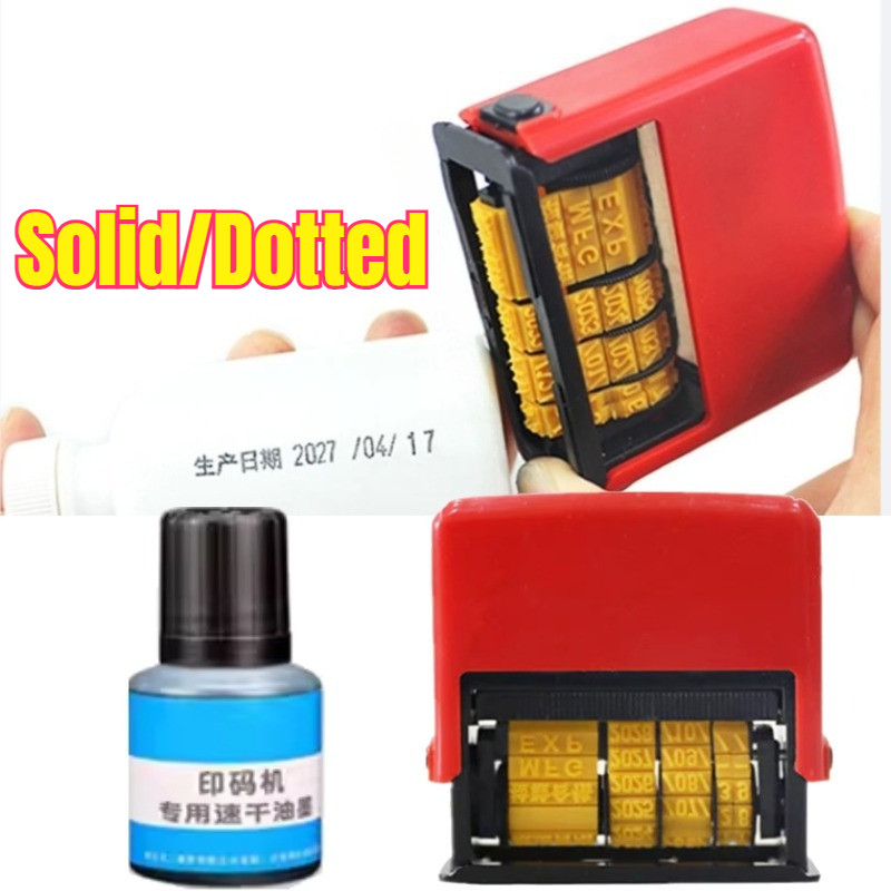 Jual Stempel Tanggal Produksi / Custom Otomatis Dater Date Stamp ...