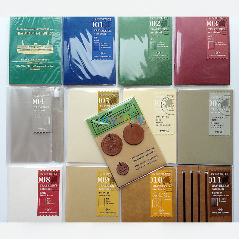 Jual Midori TN Traveler's Notebook Passport Size Refill, Especially for ...