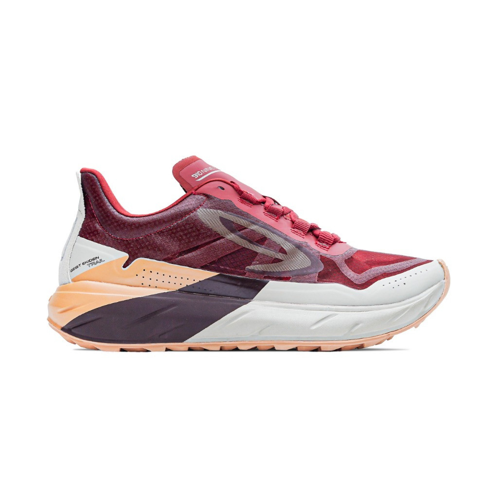Jual 910 Nineten Geist Ekiden Trail Sepatu Trail Run - Maroon/Abu ...