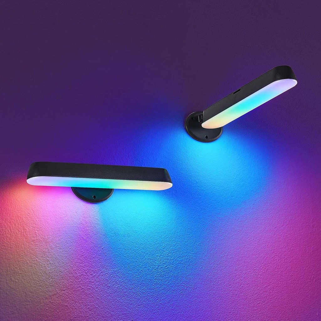 Jual Lampu LED Pintar Bluetooth RGB IP65 10W Paket 2 PCS Kontrol ...