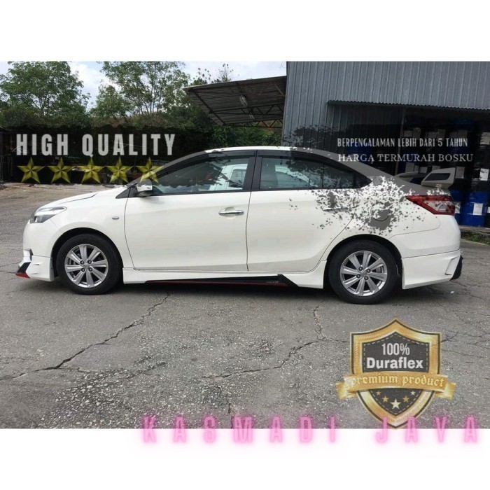 Jual bodykit toyota vios gen3 drive68 spoiler SW2 GRADE A | Shopee ...