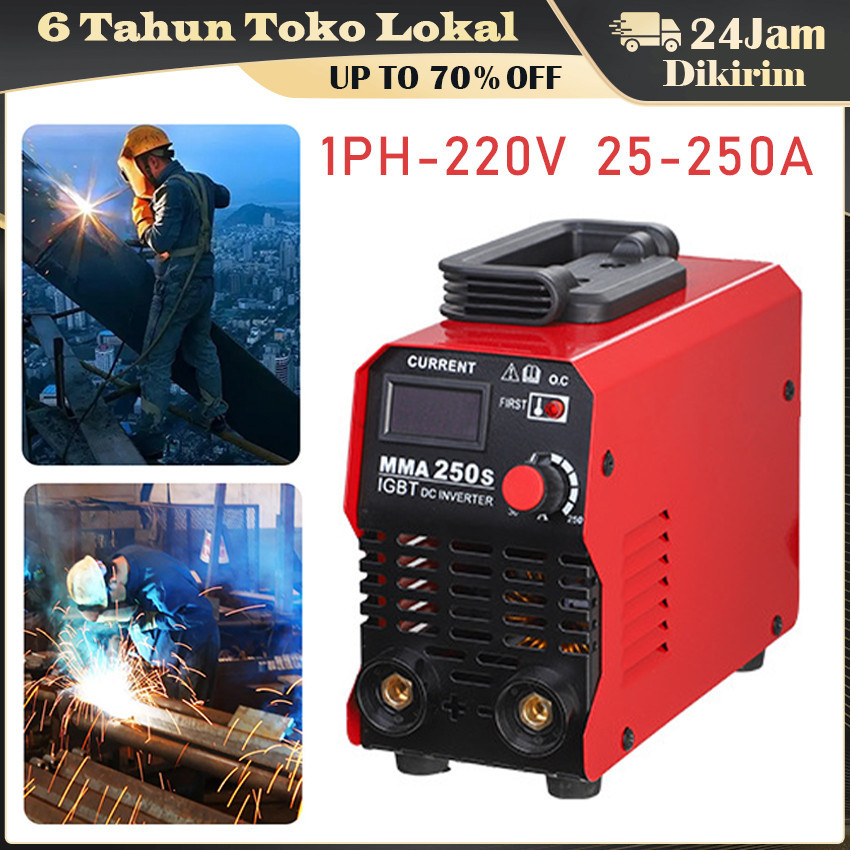 Jual Mesin Las Travo Listrik Inverter MMA-250S 1 Phase 250A / Mesin las Domestik / Mesin Las ...
