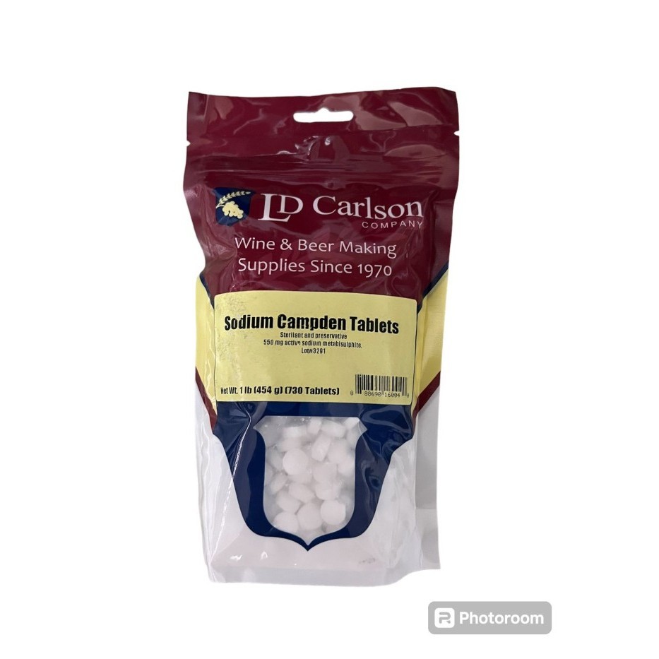 Jual Imatton LD CARLSON Sodium Campden Tablets Sterilant and ...