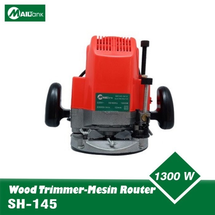 Jual MAILTANK SH145 Mesin Router 12mm Profil Kayu BESAR Wood Trimmer ...