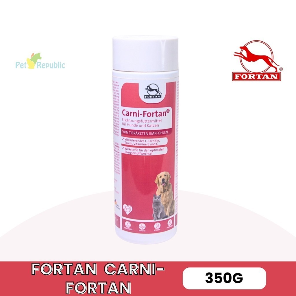 Jual FORTAN Vitamin Kesuburan Anjing Carni Fortan 350g | Shopee Indonesia