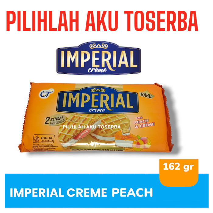 Jual IMPERIAL cream PEACH FAMILY PACK 162 gr - ( HARGA 1 pcs ) | Shopee ...