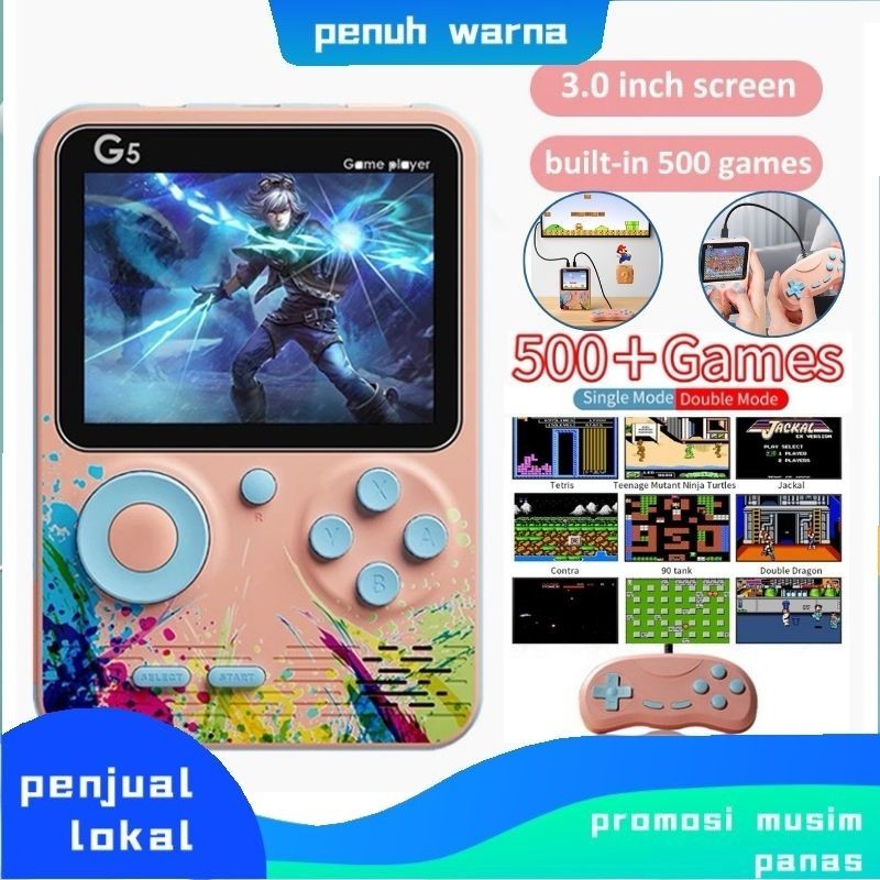 Jual 【Local Delivery 】Built-inClassic 500 Games Connect to TV or ...