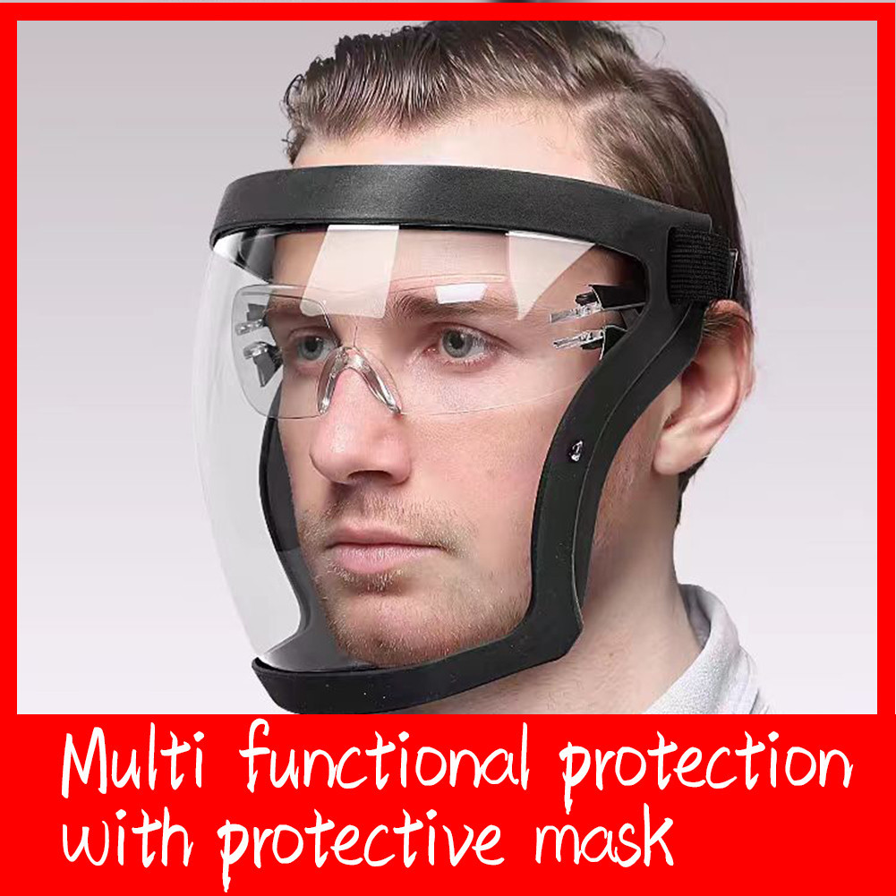 Jual Full Face Shield Masker Pelindung Outdoor Riding Harus Masker ...