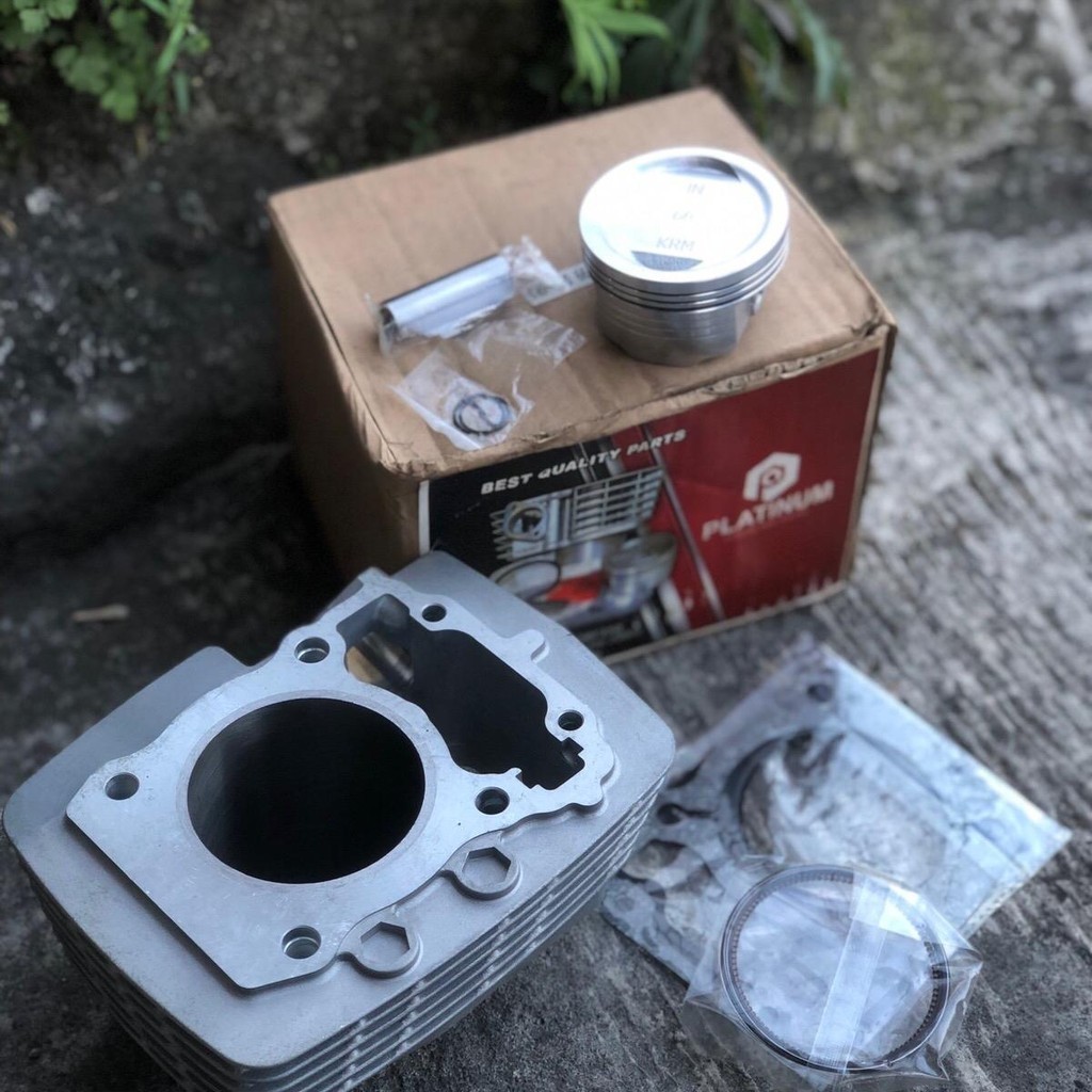 Jual Cylinder Blok Bore Up Honda CRF150L Megapro Mono Verza Piston 66mm ...