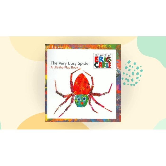 Jual Buku Anak import Original : The Very Busy Spider (HC) by ERIC ...