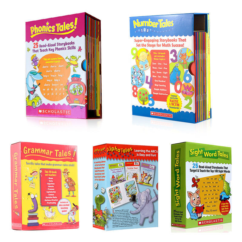 Jual Sight Word Phonics Grammar Alpha Number Tales English Storybooks ...
