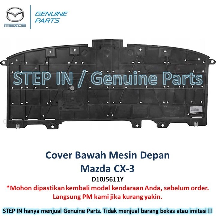 Jual Cover Engine DEPAN Tutup bawah mesin Mazda CX3 CX-3 garnish 2015 2016 2017 2018 2019 2020 ...