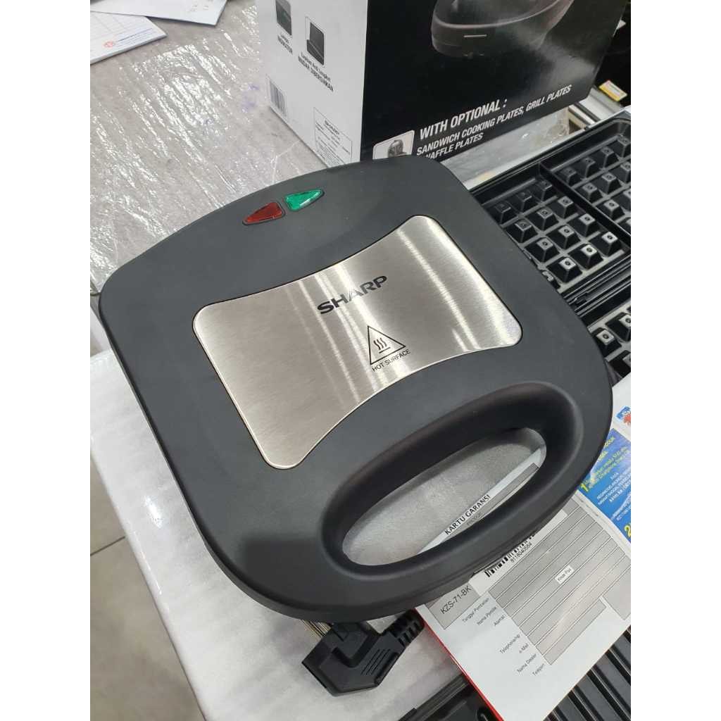Jual SHARP SANDWICH TOASTER KZS-71-BK | Shopee Indonesia