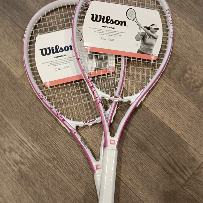 Jual Raket Tennis Wilson Tennis Racquet Intrigue Smu Lily Floral ...