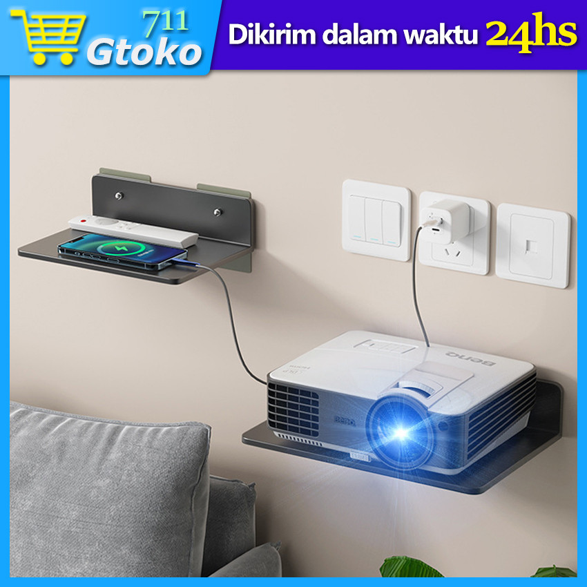 Jual Rak Gantung Tempat Proyektor DVD TV Box Modem Wifi Router CCTV ...